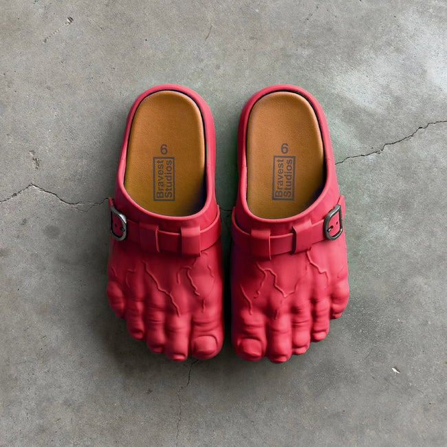 Red Foot Clogs – Bravest Studios