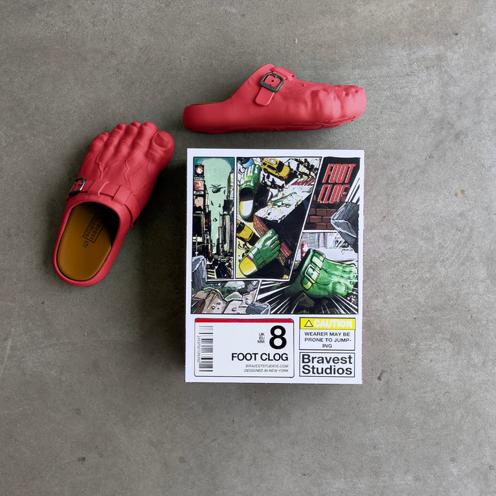 Red Foot Clogs – Bravest Studios